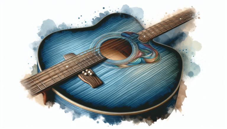 10 Razones para Elegir una Guitarra Acústica Azul: Encuentra Tu Sonido ...